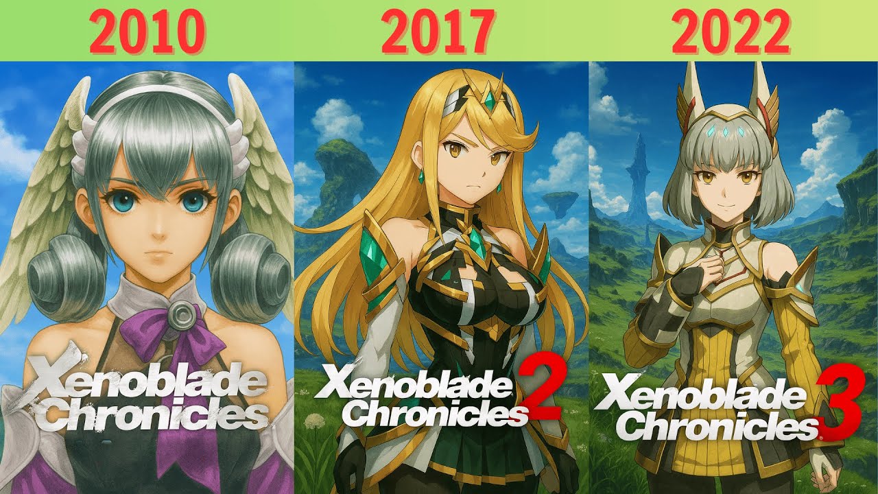 Evolution of Xenoblade Chronicles Games (2010–2025) - YouTube