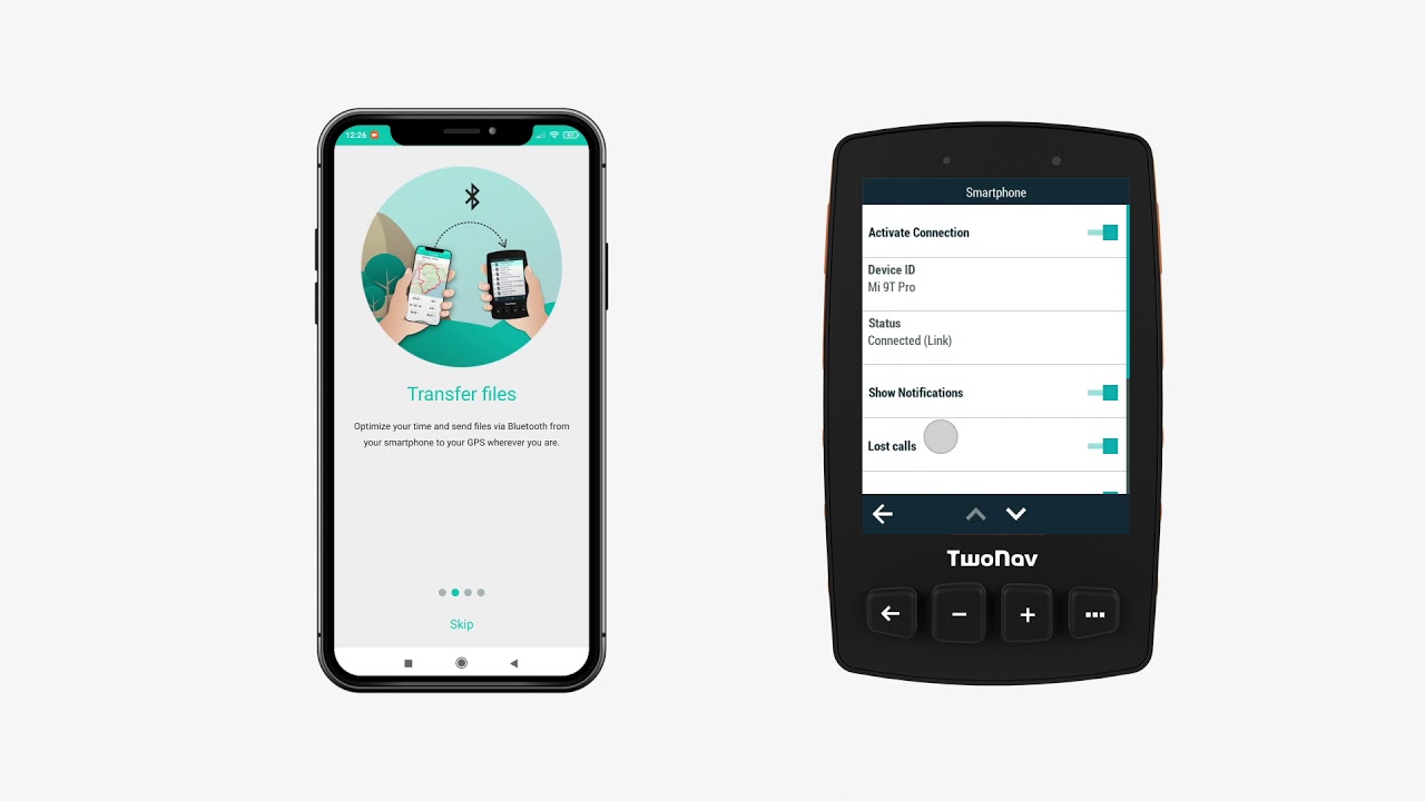 mini-tuts GPS TwoNav: Download, install and pair your GPS with Link - YouTube