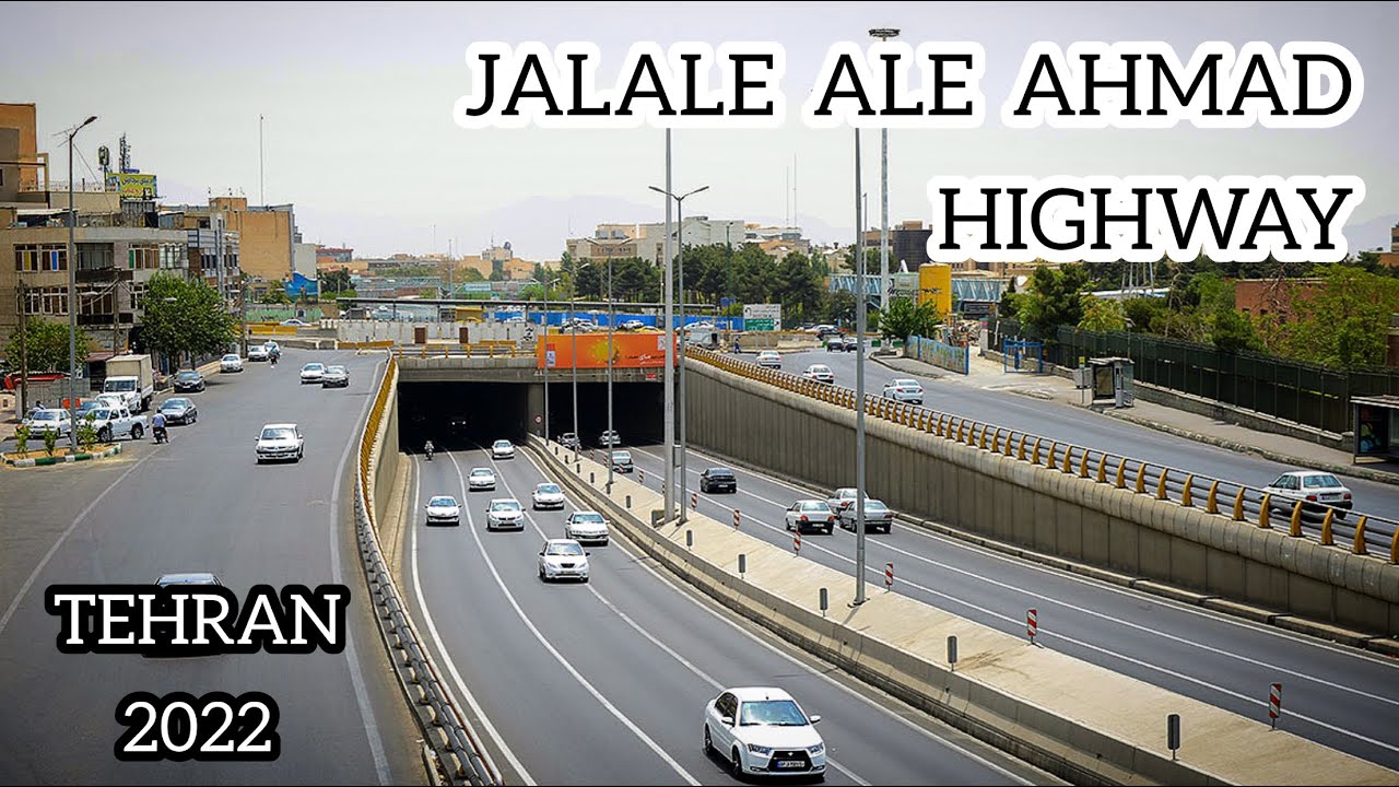 tehrangard driving tour in tehran from jalale ale ahmad highway - iran ...