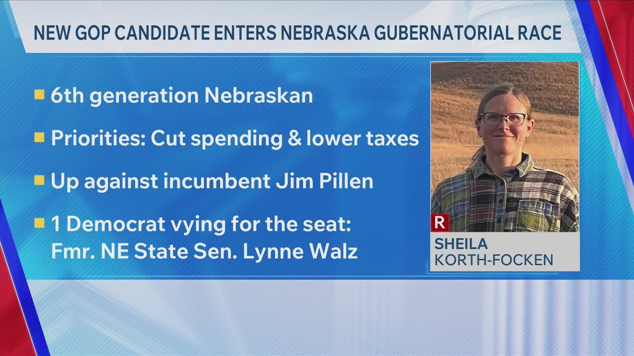 New GOP Candidate Enters Nebraska Gubernational Race - YouTube