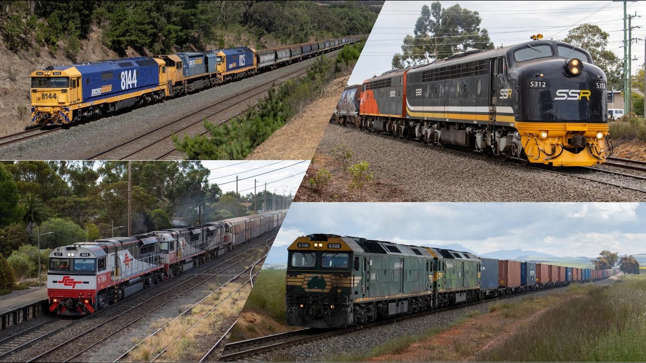 30 More Minutes of Hard Working Aussie EMD's - YouTube