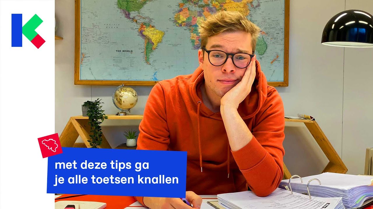 Jelle geeft tips om goed te studeren - YouTube