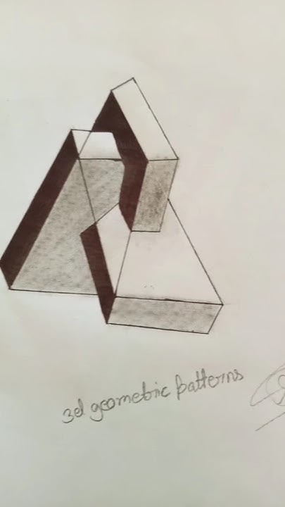 3D geometric patterns #shorts #youtube - YouTube