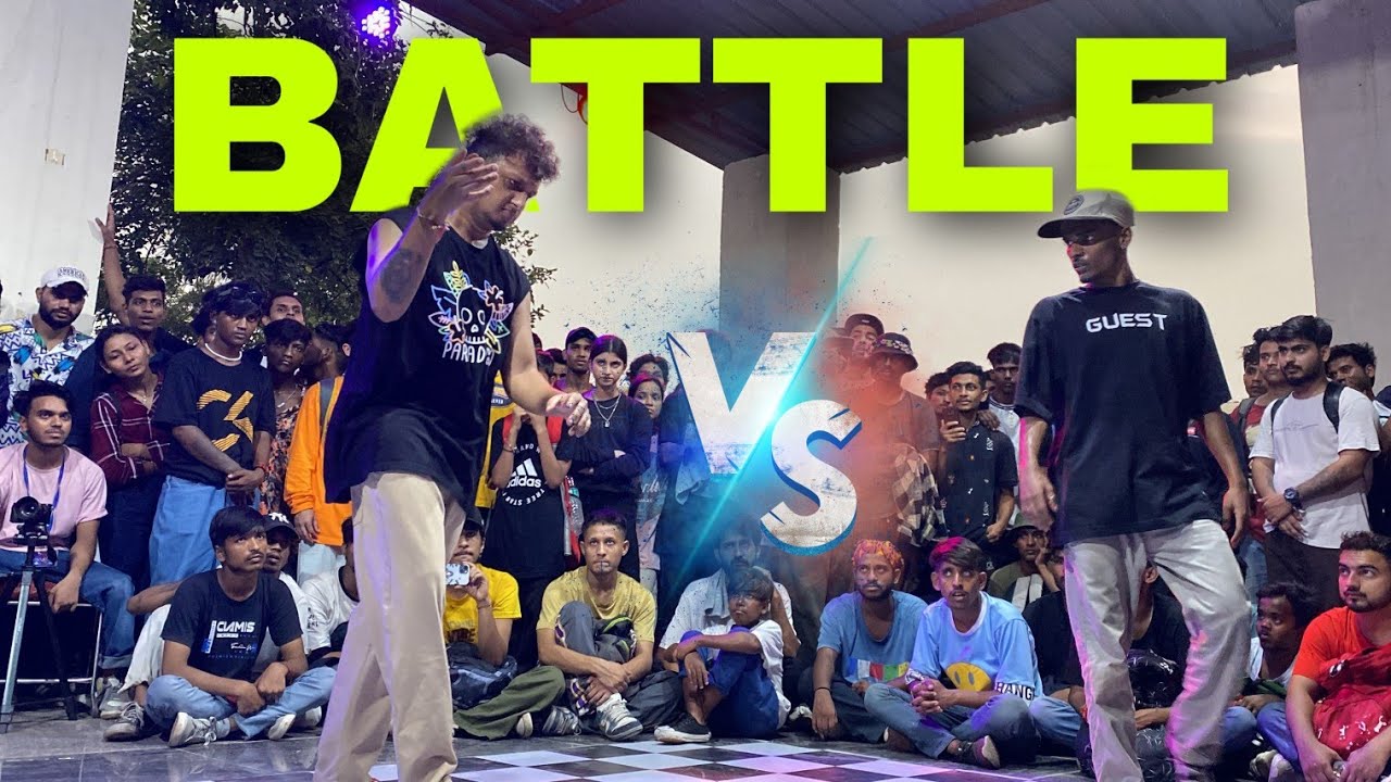 VINEET vs SAMEER BATTLE | STREET DANCE BATTLE 🤯 ( YE KYA HO GAYA ) # ...