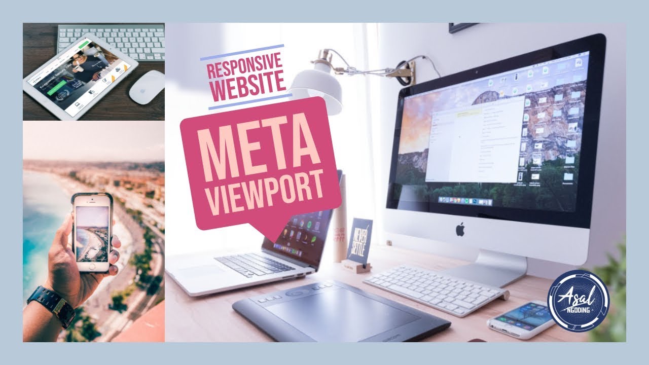 META TAG PADA HTML - VIEWPORT (5/5) - YouTube