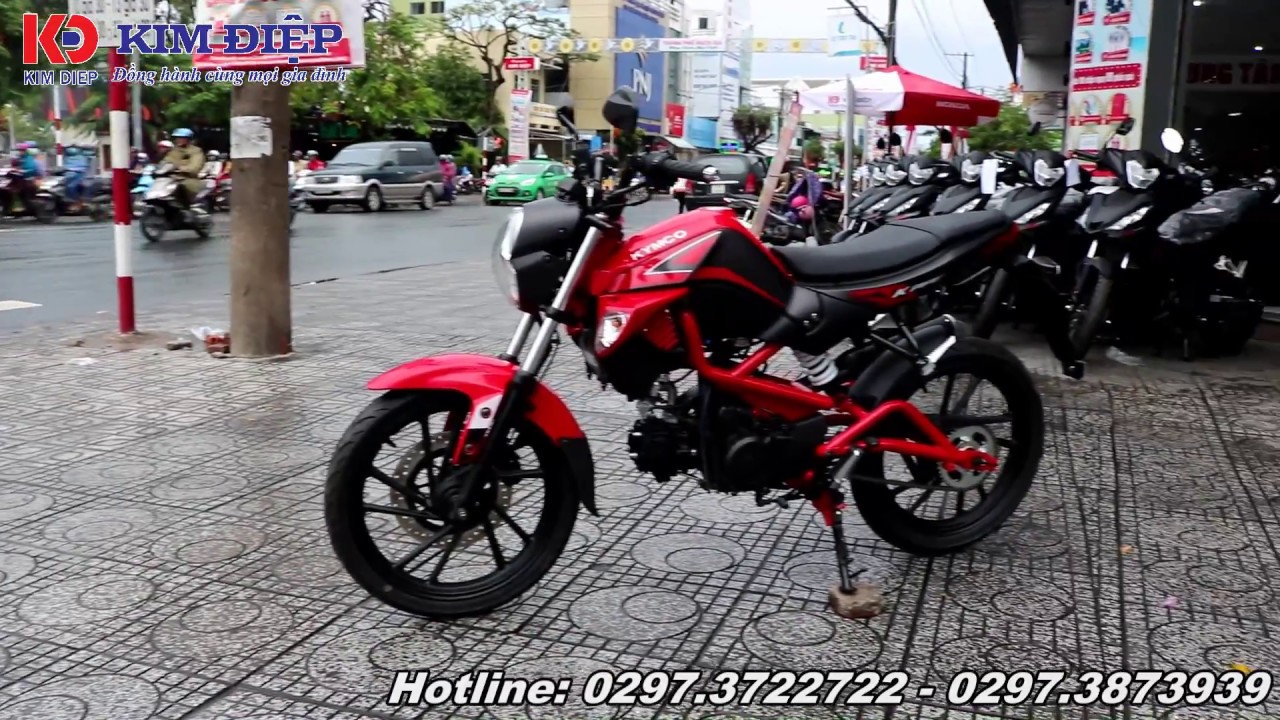 Xe học sinh Kymco K-Pipe 50 màu đỏ nam tính phù hợp các bạn trẻ cá tính ...