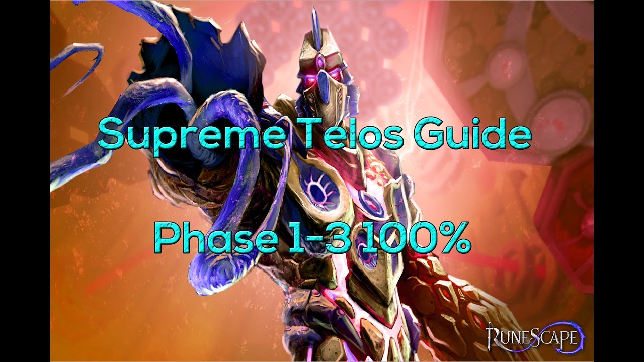Supreme Telos Guide (Dps Rotations) - 100% Phases 1-3 - YouTube