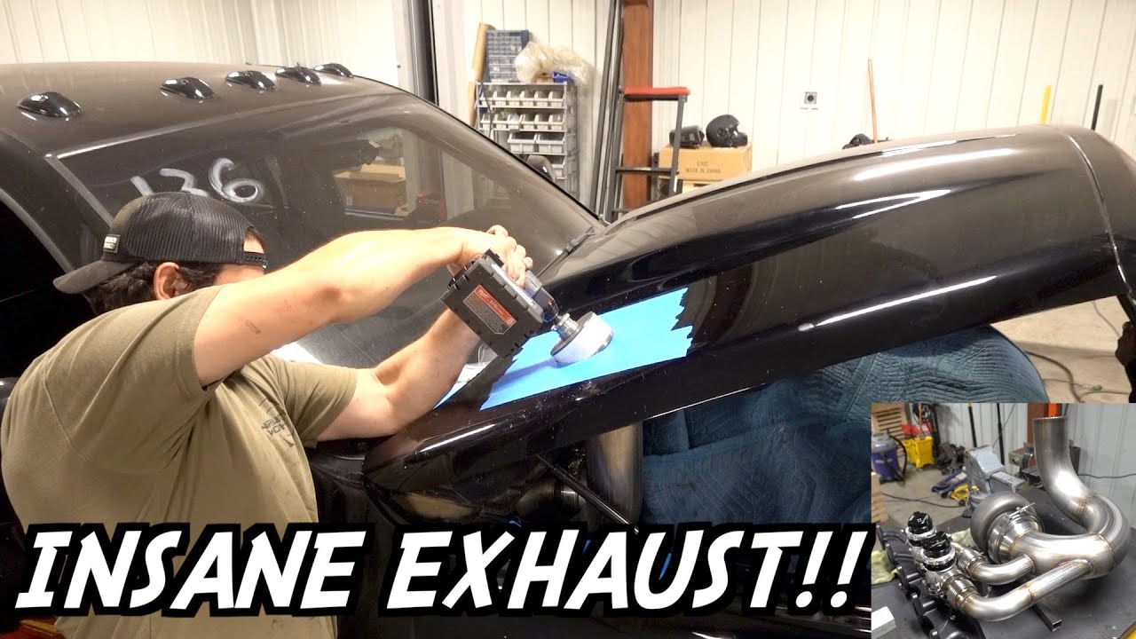 THE MOST EPIC EXHAUST WE'VE EVER MADE!!!! GOING TO BE SOO LOUD ...