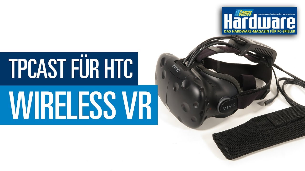 Wireless VR - TPCast für HTC Vive - YouTube