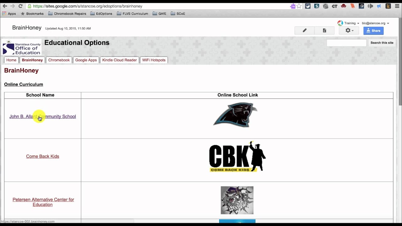 FLVS Logging into your online classroom - YouTube
