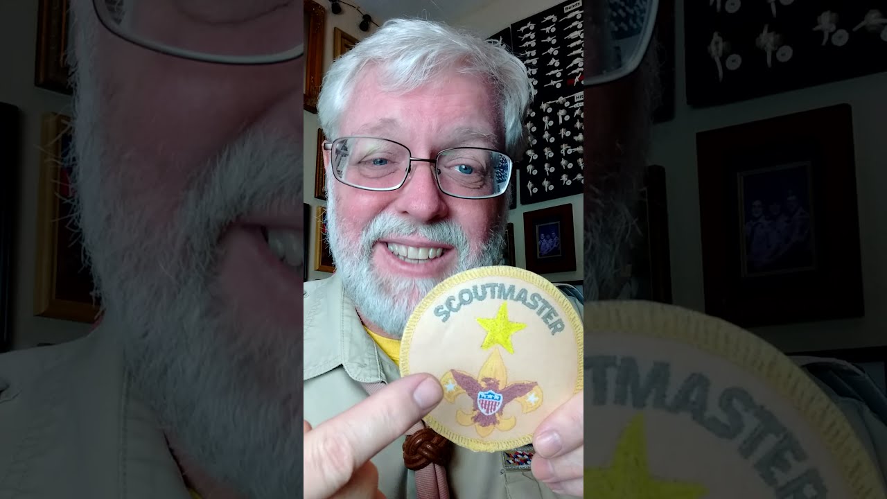 What is the Gold Star on my Scoutmaster Patch? #Shorts - YouTube