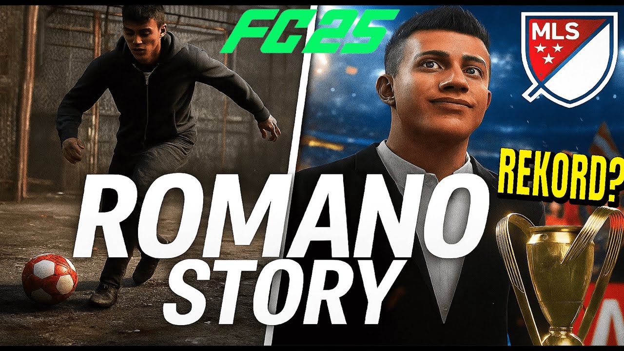 Von der Straße bis zum MLS-Rekord? ⚽🔥 | FC 25: Die ROMANO STORY beginnt! - YouTube