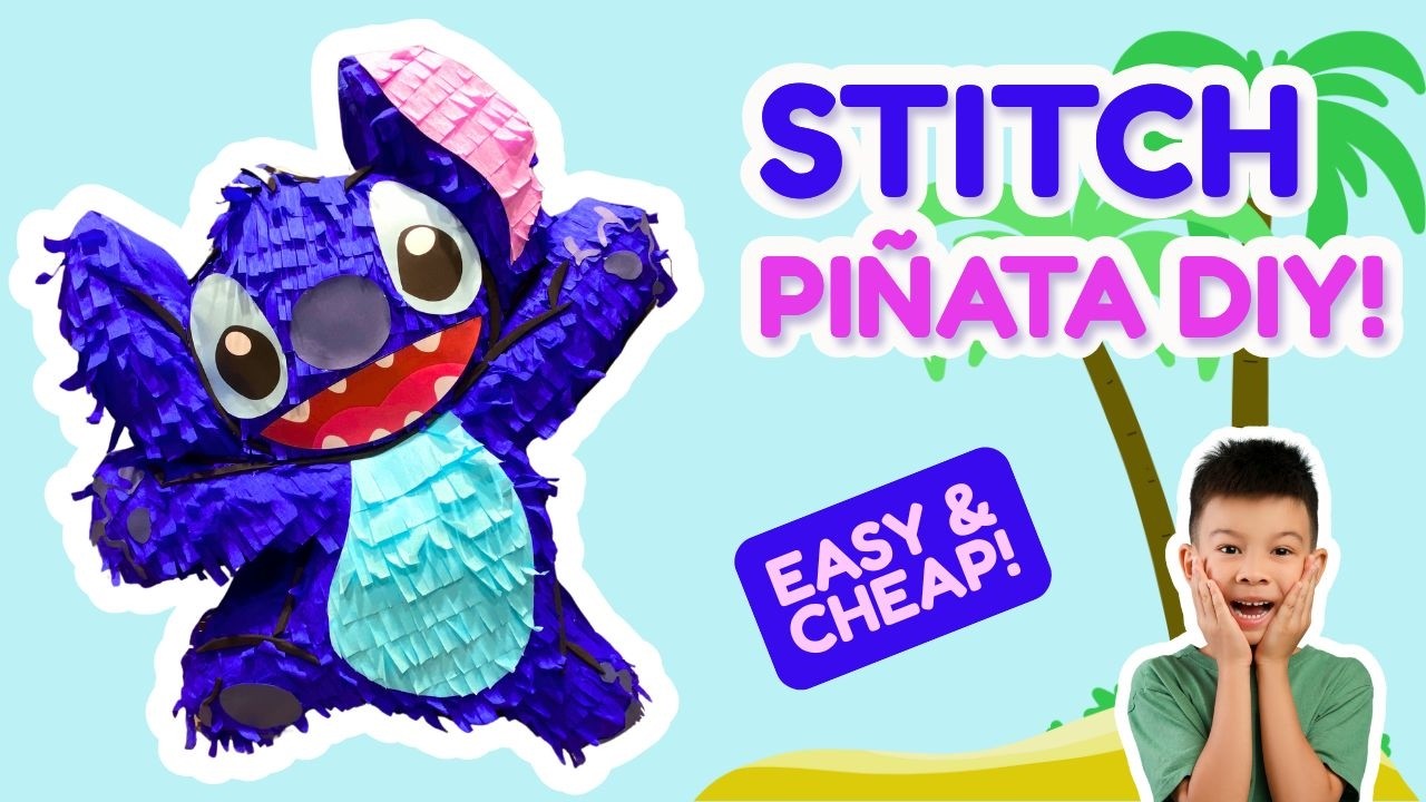 Stitch Piñata Printable Template - Payhip