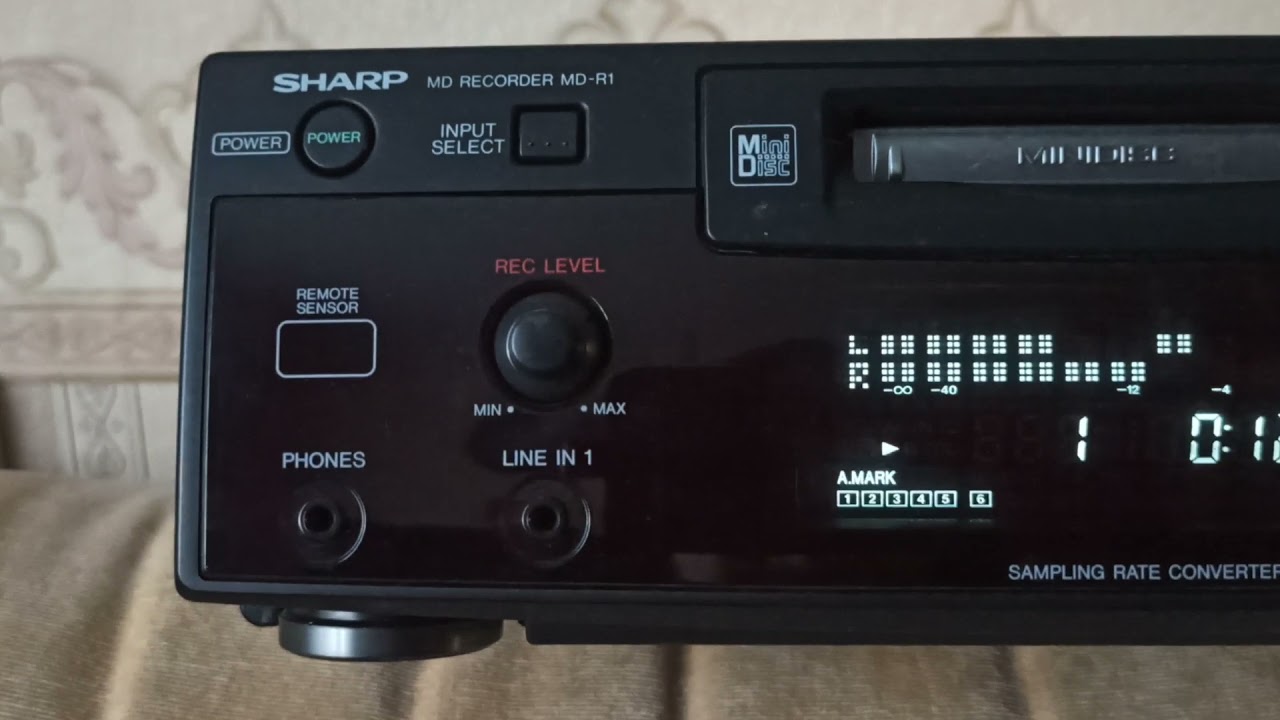 sharp md-r1 - YouTube