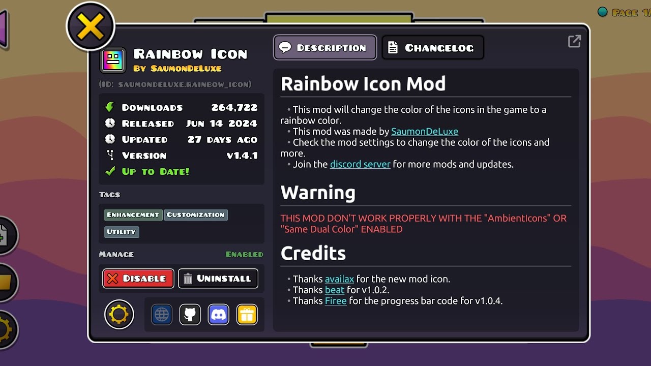 Rainbow Color in Gd - YouTube