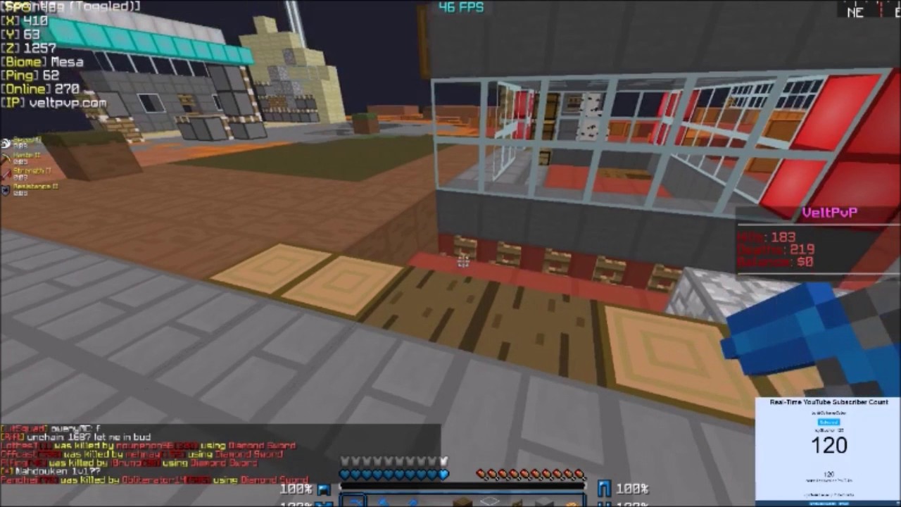 MINECRAFT KITMAP | MAKING NEW BASE + OP TRAPS - YouTube