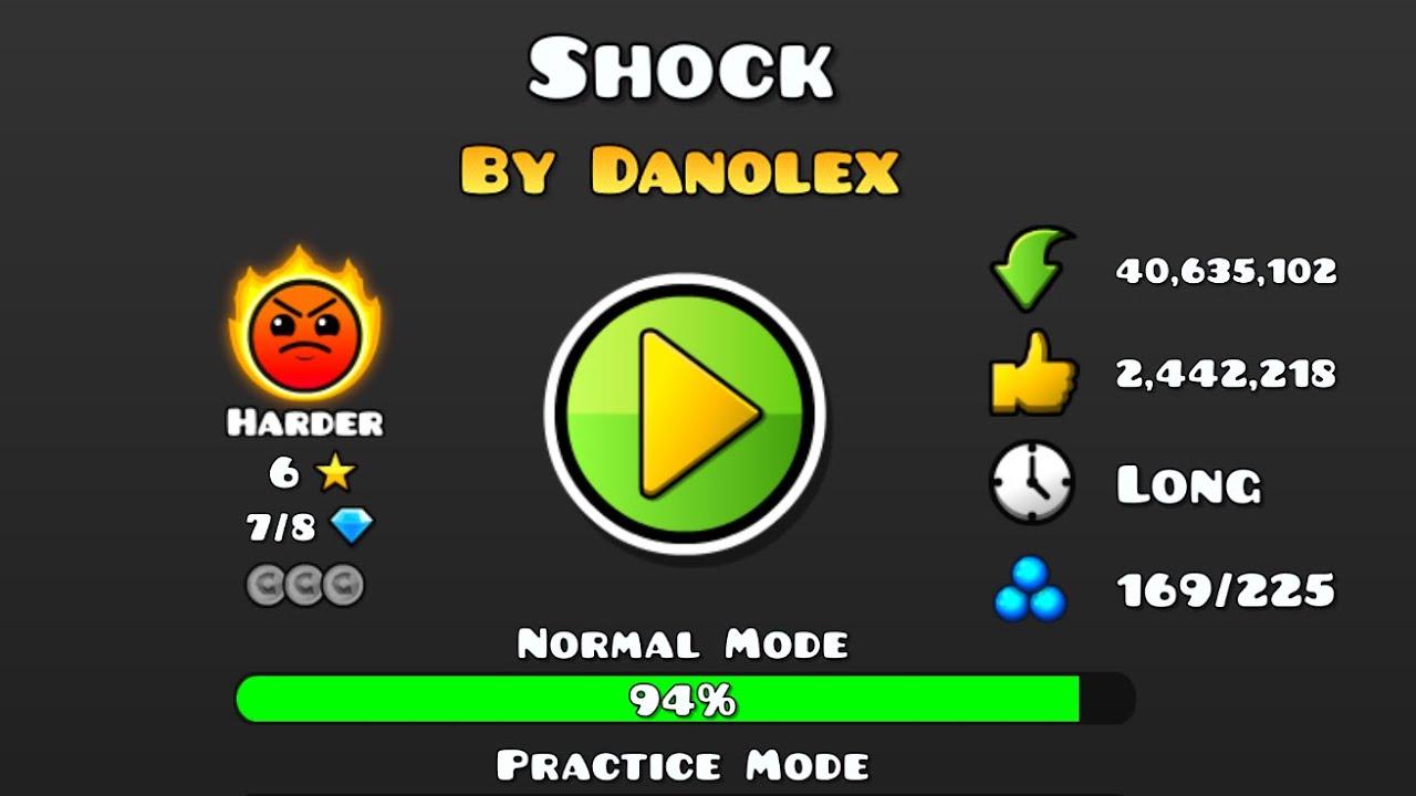 Shock - Geometry Dash - YouTube