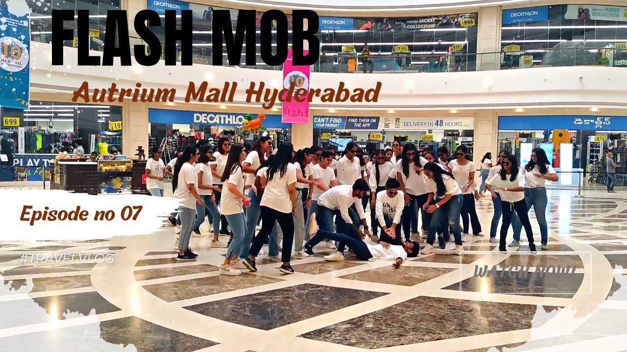 flash Mob // Autrium Mall Hyderabad // Chandan Prajapati - YouTube