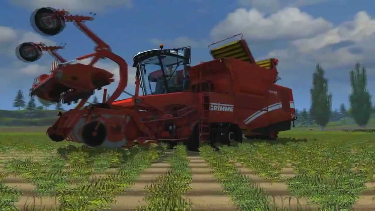 Farming Simulator 2013 - Garage Trailer Vehicle Showcase - YouTube