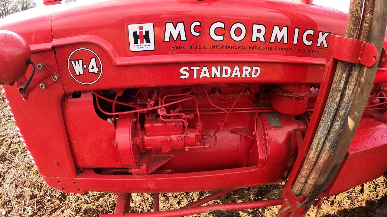 1941 McCormick Deering W-4 Standard 2.5 Litre 4-Cyl Diesel Tractor ...