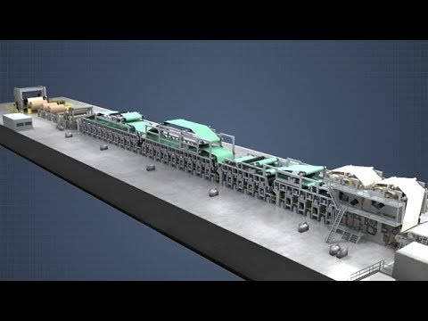 Paper Machine Drying - YouTube