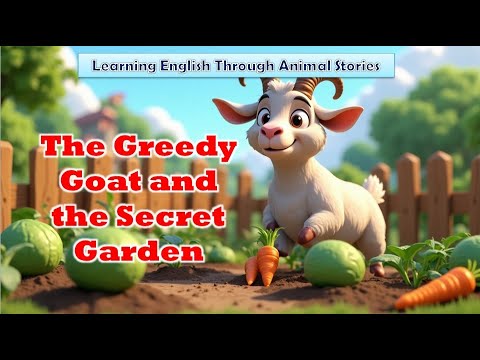 The Greedy Goat and the Secret Garden | Learn English Through Stories ...
