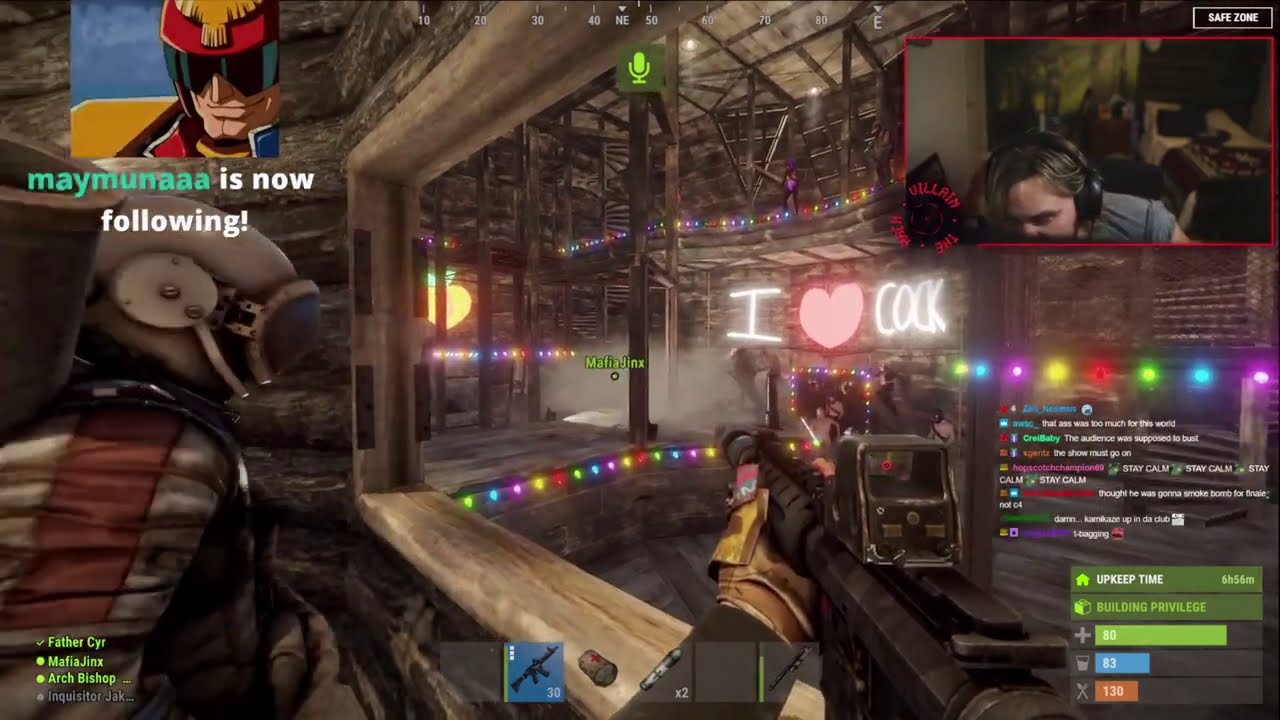 Grand opening of the ASSASSNATION in the OTV rust server pt.3 ...