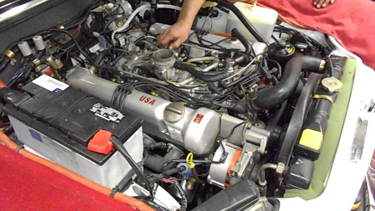 1971 Mercedes 280 SE 3.5 cab engine - YouTube