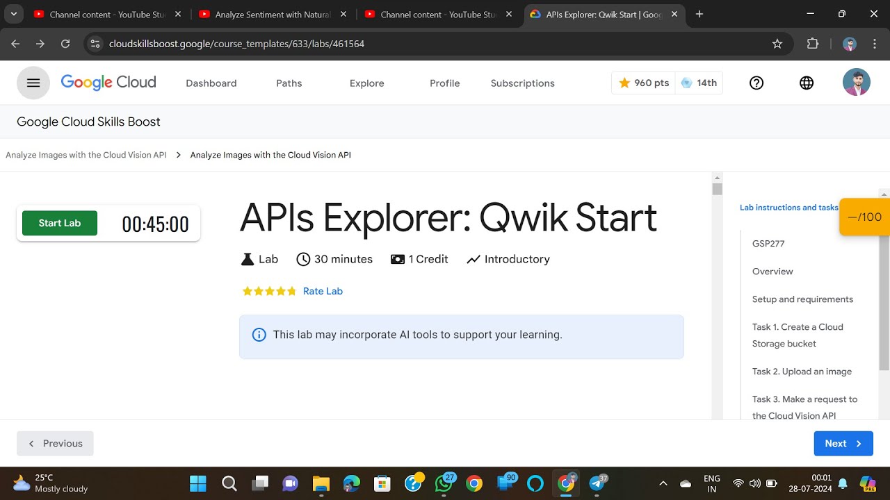 APIs Explorer: Qwik Start #engineeringupdate || #GSP277 - YouTube
