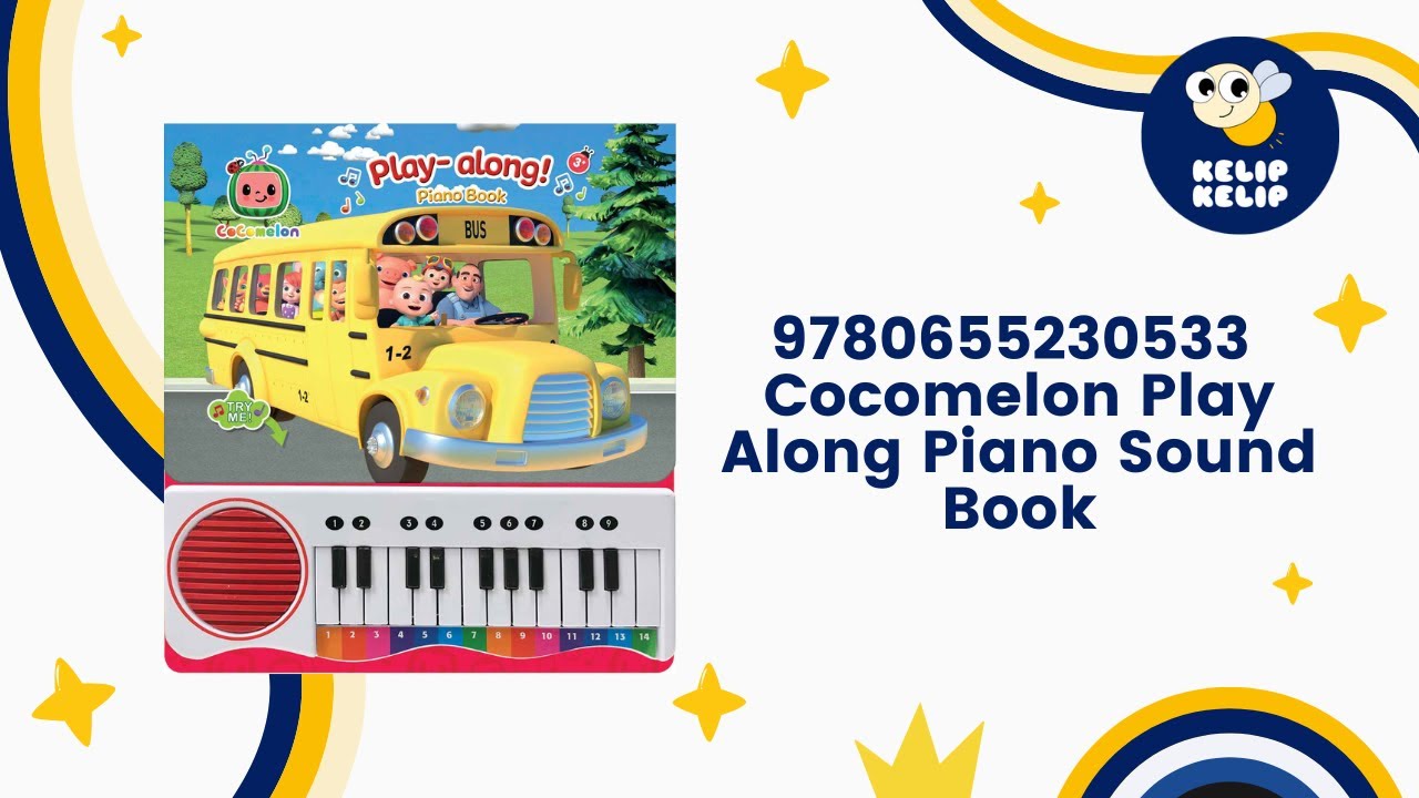 9780655230533 Cocomelon Play Along Piano Sound Book - YouTube