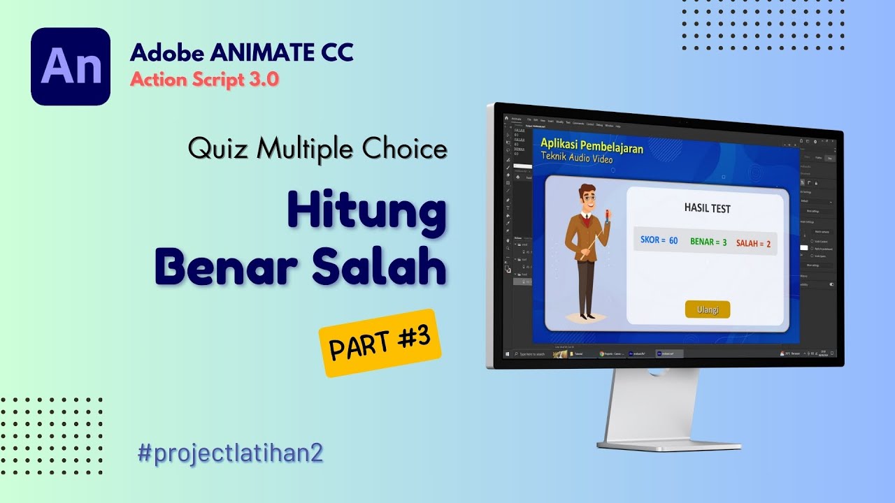 Project Latihan 2 - QUIZ Part #3 - Hitung Benar & Salah || Quiz ...