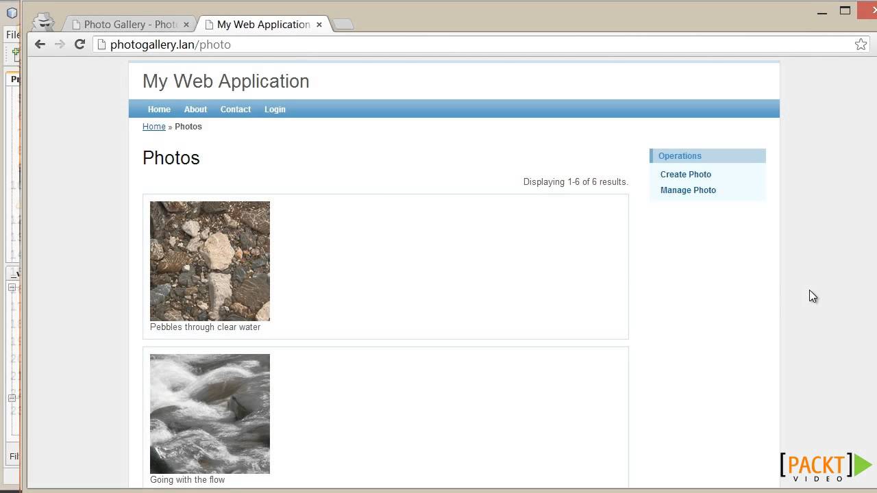 Beginning Yii Tutorial: Forms and the CHtml Component | packtpub.com ...