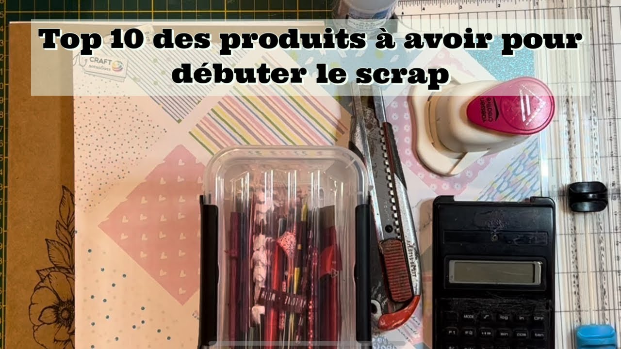 Scrapbooking, le top, 10. Des produits pour commencer le scrapbooking ...
