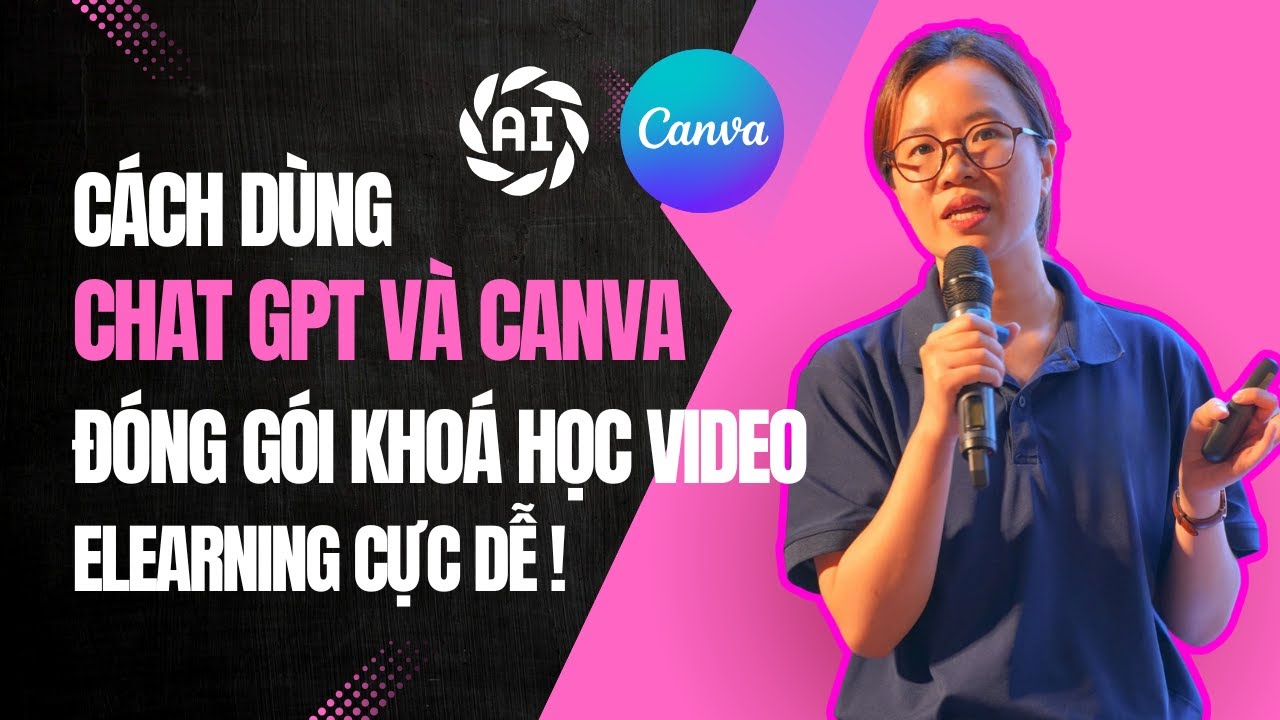 Cách dùng AI và Canva để tạo video khoá học Elearning - Hivi Hiếu Nguyễn - YouTube