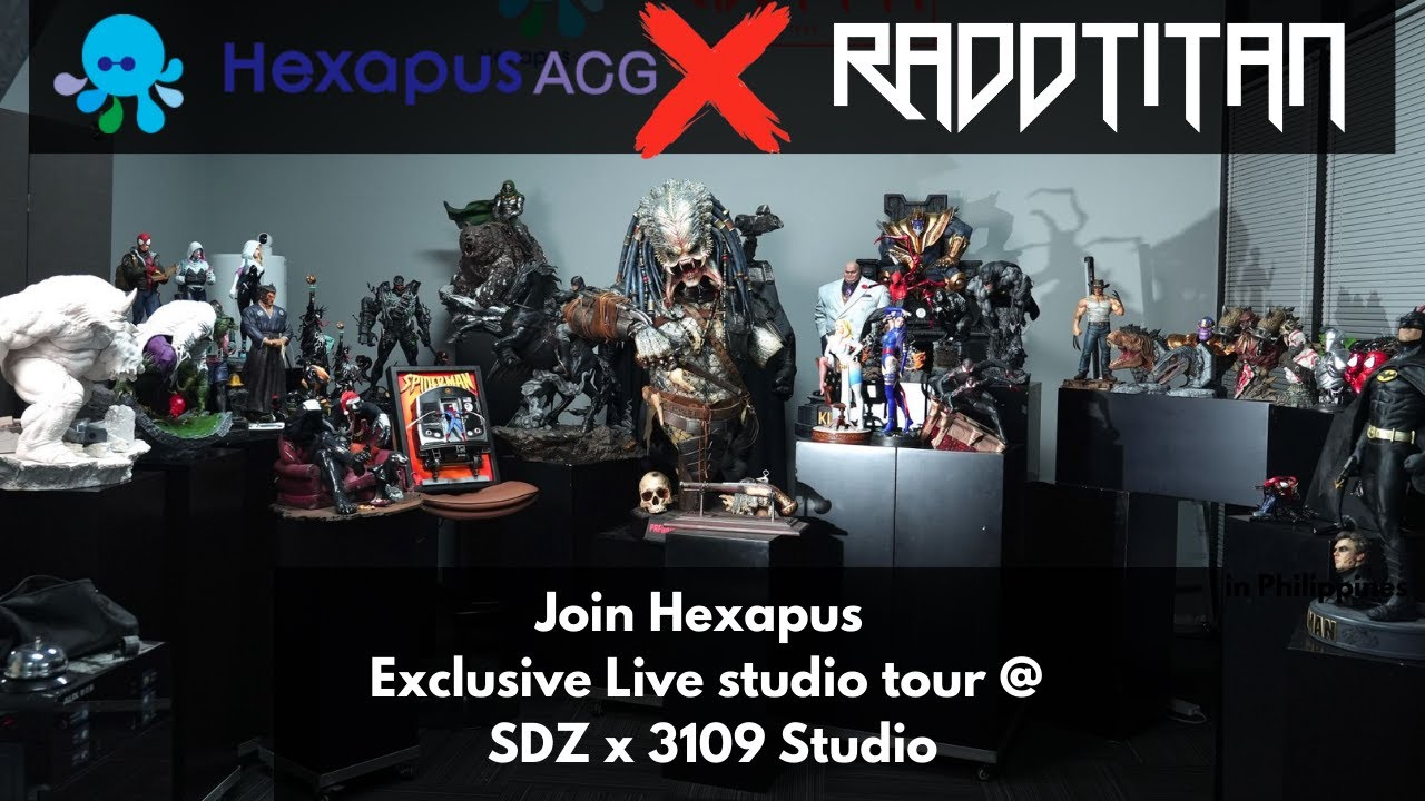 🎙️ Hexapus ACG x RaddTitan | SDZ Studio Tour Livestream - YouTube