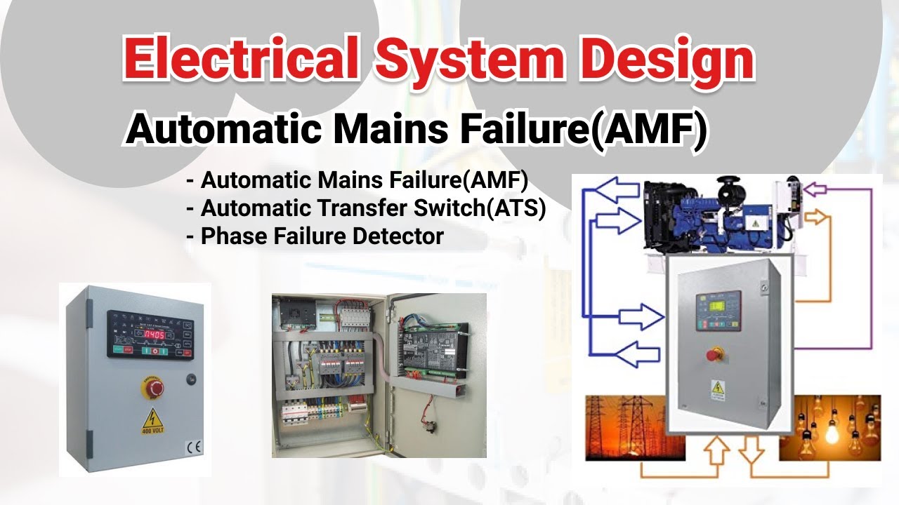 EE405 ESD | Module VI | Class 7 | Automatic Mains Failure(AMF) or ATS | KTU | EEE | S7 - YouTube
