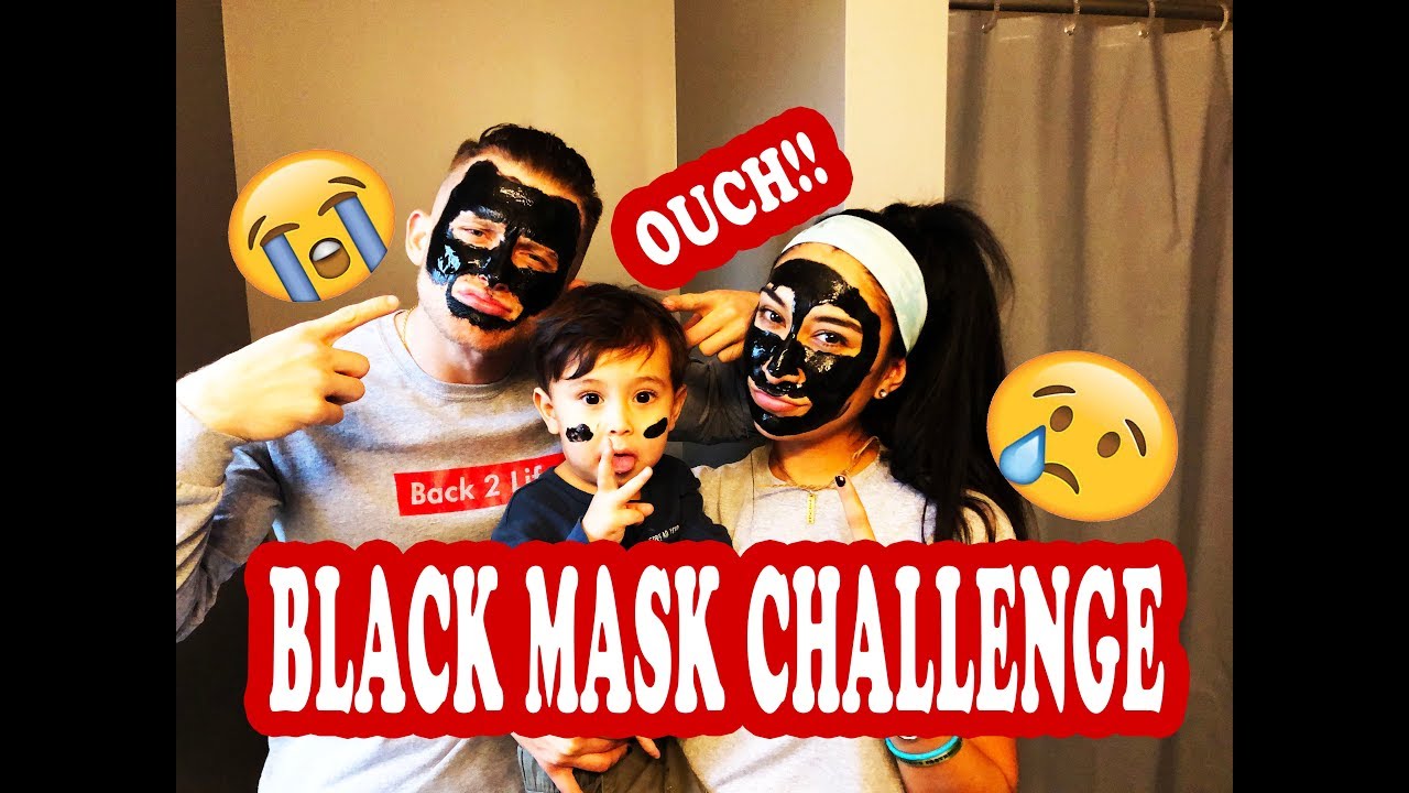 BLACK MASK CHALLENGE!! (HILARIOUS) - YouTube