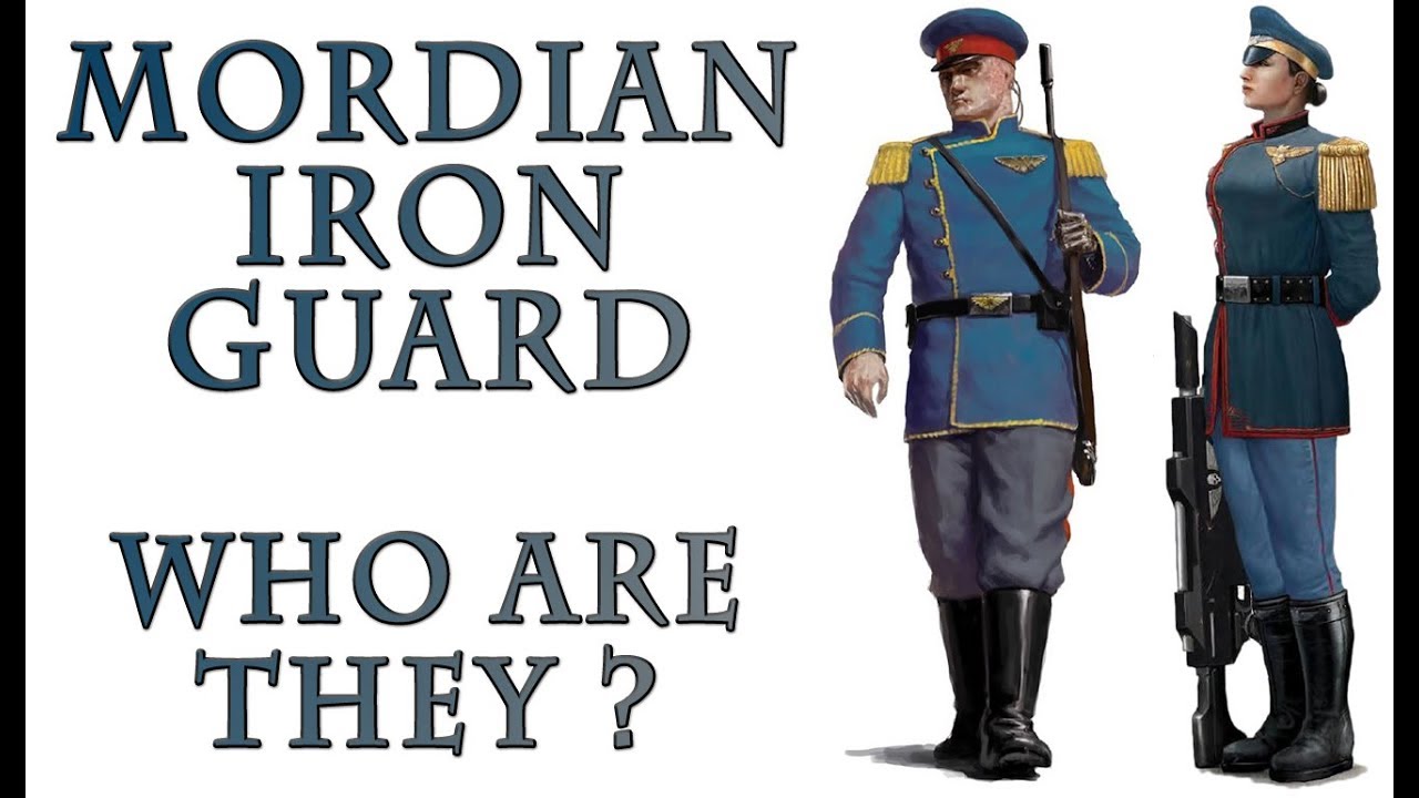 Warhammer 40k Lore - Mordian Iron Guard, Who Are They? - YouTube