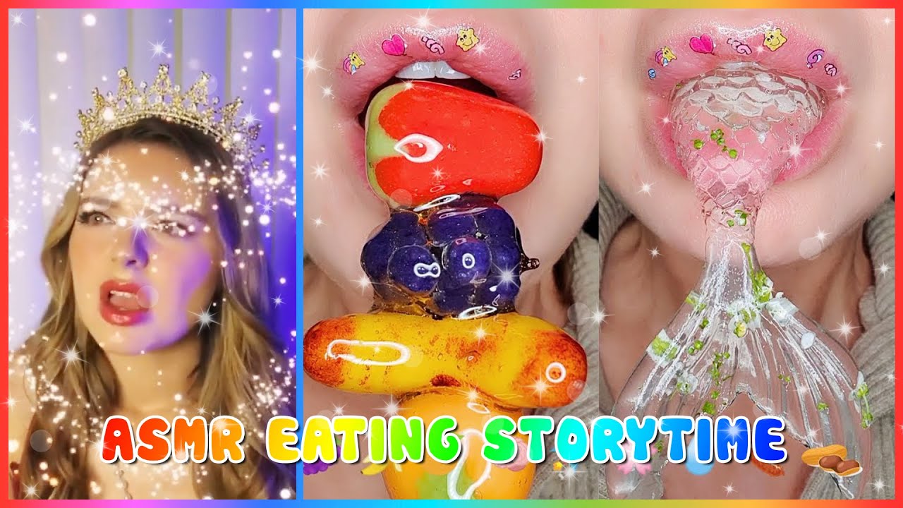 🌈💖 ASMR EATING STORYTIME 💖 POV @briannamizura @marrkadams89 , Storytime ...