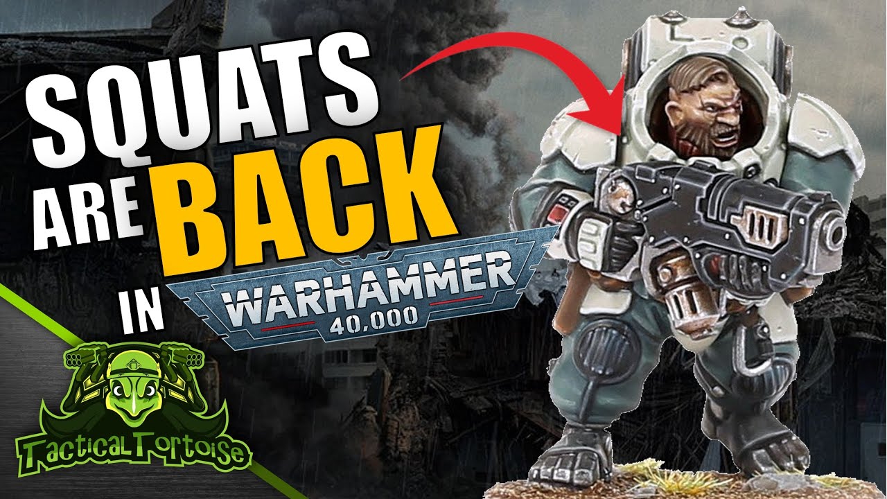 It's Official - Squats are BACK in 40k | Warhammer 40k News - YouTube