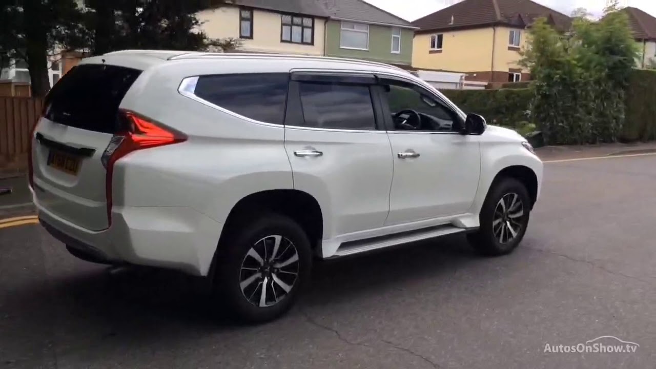 MITSUBISHI SHOGUN SPORT DI-D 3 WHITE 2017 - YouTube
