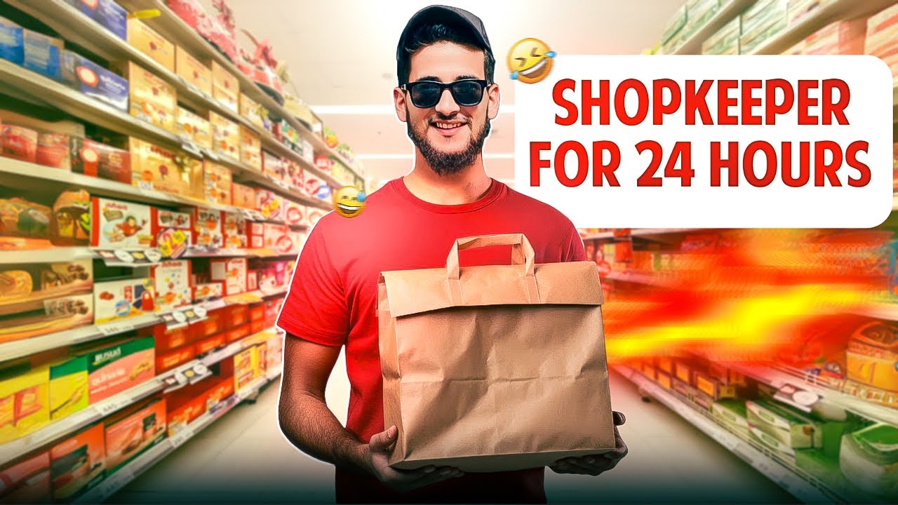 I became a Shopkeeper for 24 hours😍 Surprised everyone 😱🔥 - YouTube