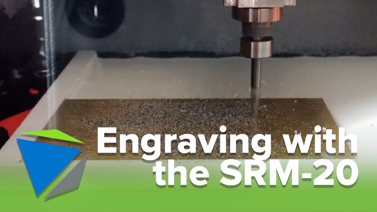Engraving with the SRM-20 | Applications - YouTube