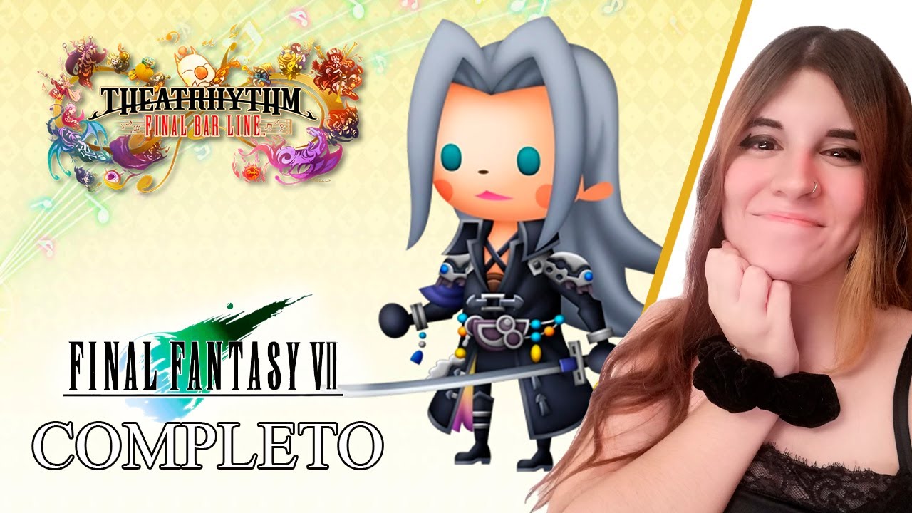 ¡EL MUNDO DE FINAL FANTASY VII COMPLETO! - Theatrhythm Final Bar -Thank ...