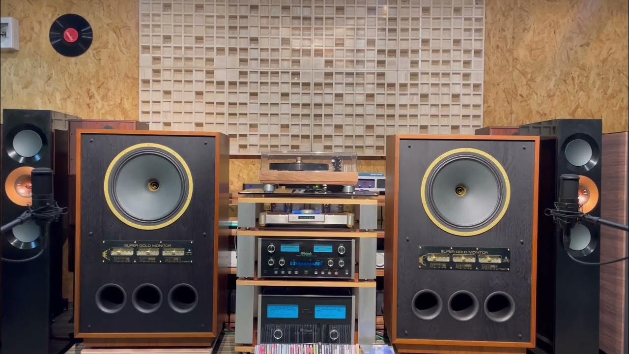 Tannoy Tannoy Super Gold Monitor 15A SGM15A studio speaker - YouTube