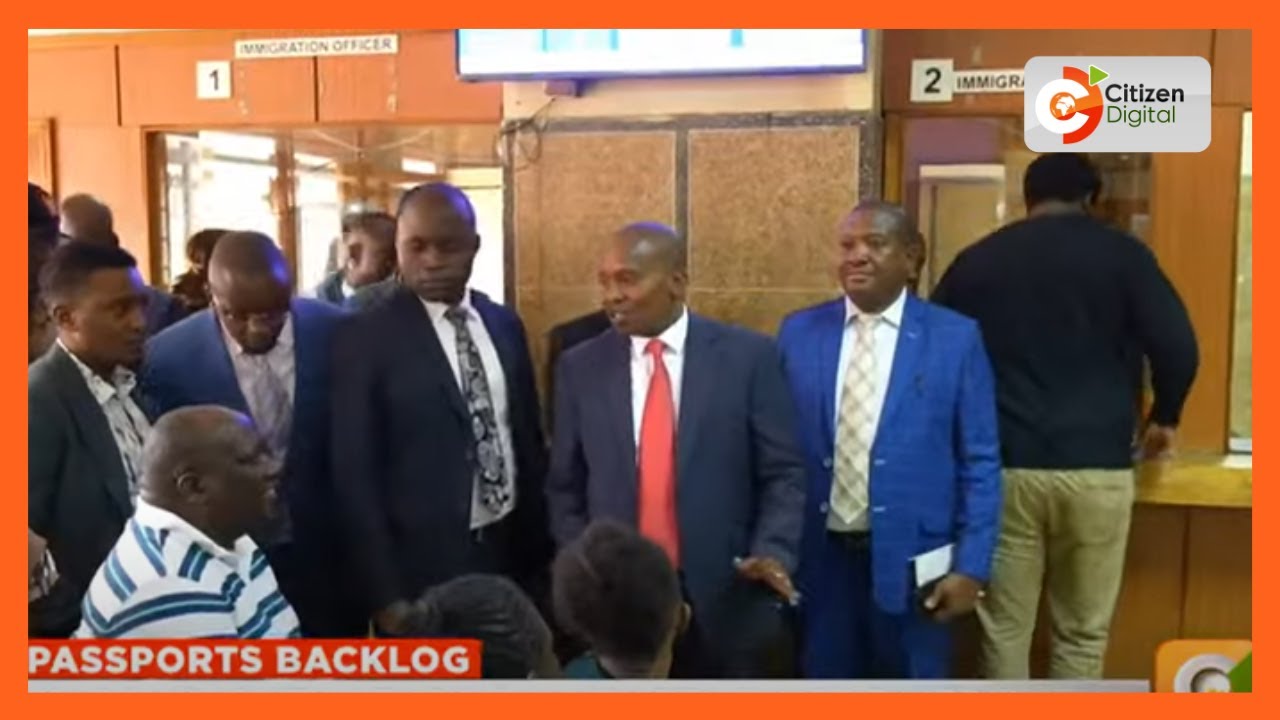 Interior CS Kindiki visits Nyayo house to check progress - YouTube