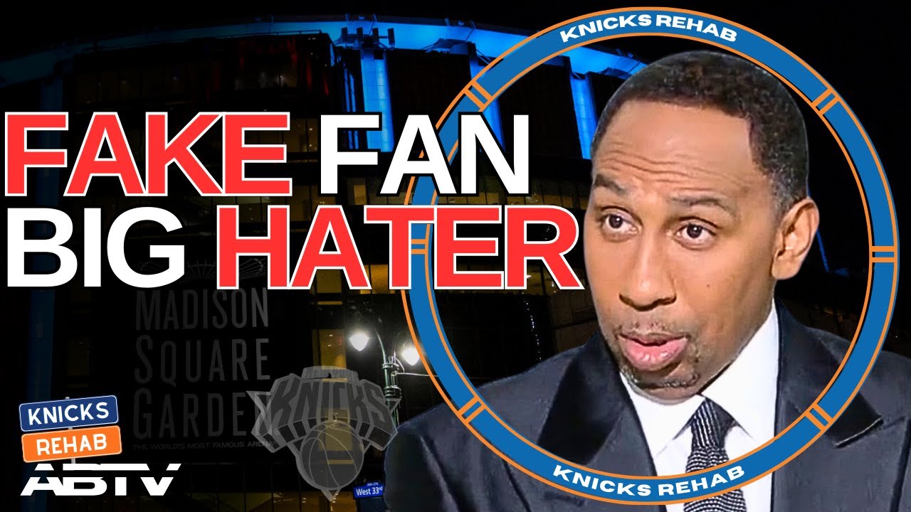 Fake Knicks Fan Stephen A Smith HATES On The KNICKS AGAIN - YouTube