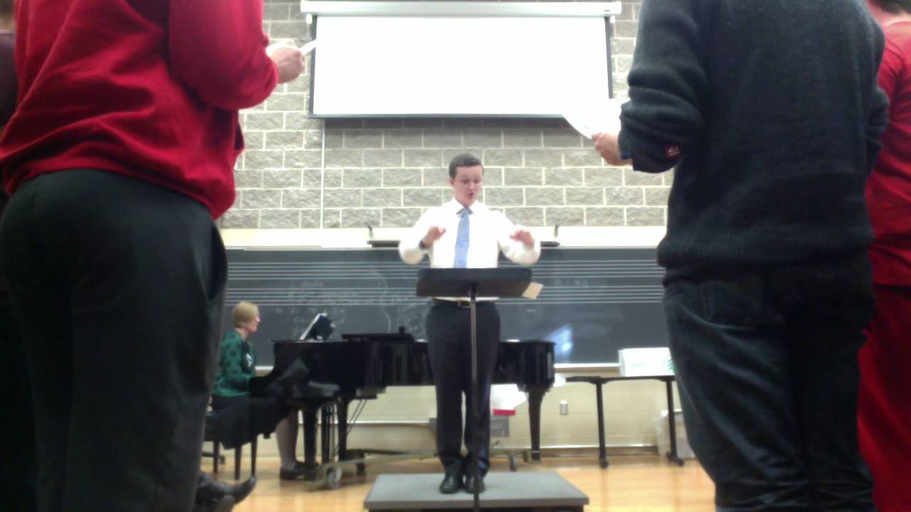 ACDA Undergraduate Conducting Competition 2015 - YouTube