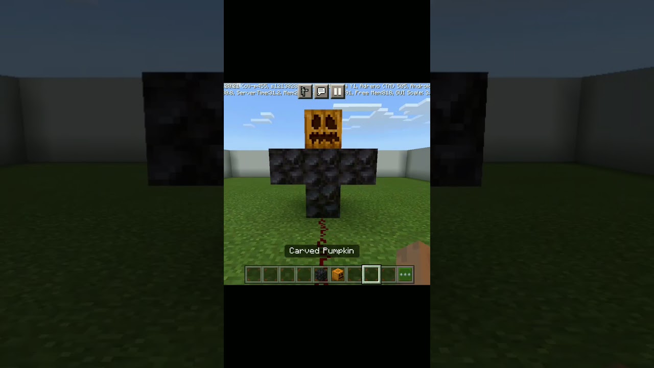 how to make a Blackstone golem in Minecraft/first time on YouTube # ...