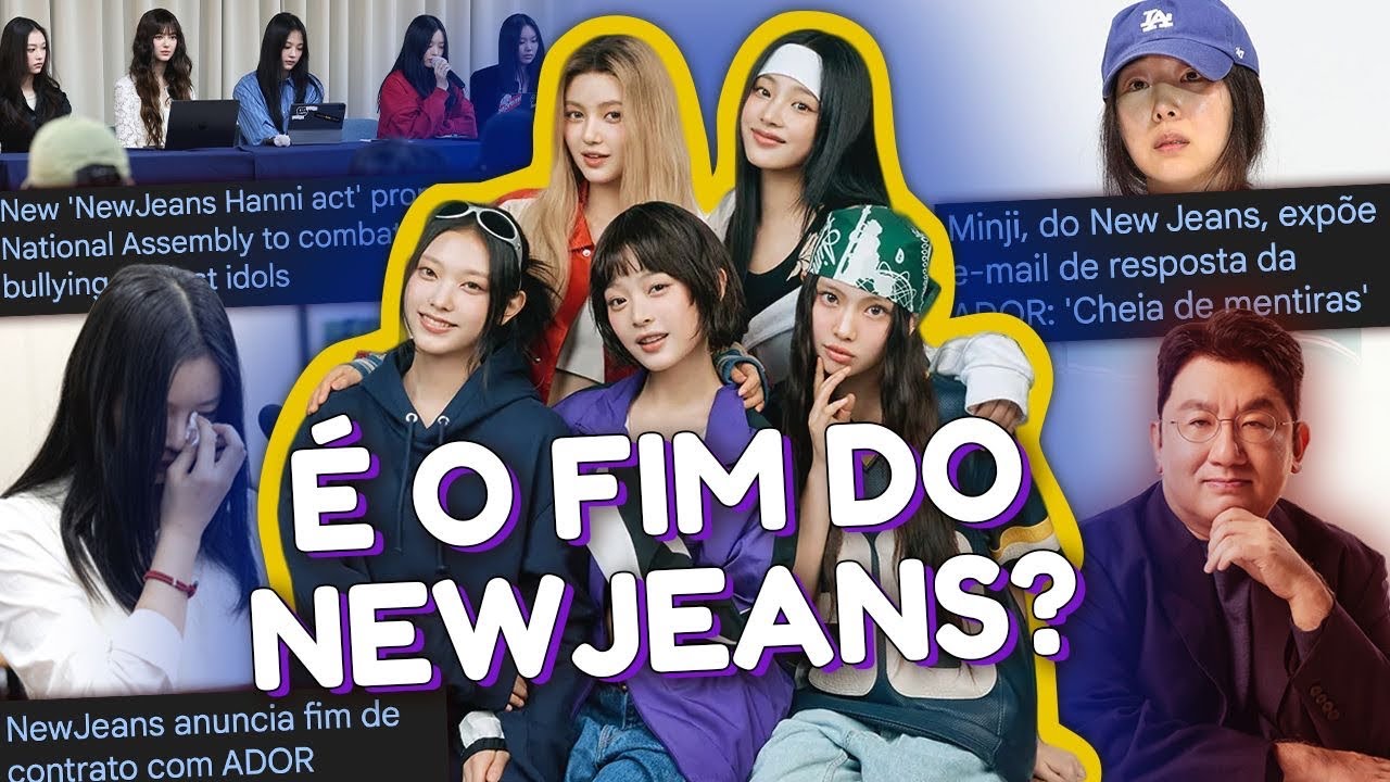 NEW JEANS vs HYBE: A MAIOR GUERRA CIVIL DO KPOP - YouTube